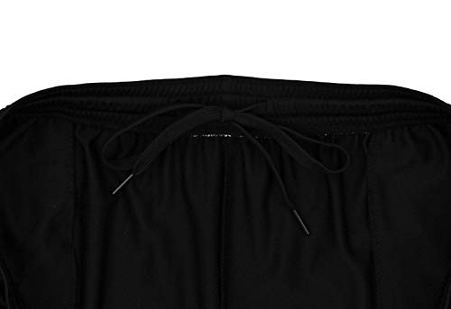 adidas Game Built Player Climalite Short with Pockets, Black- Collegiate Purple X-Large