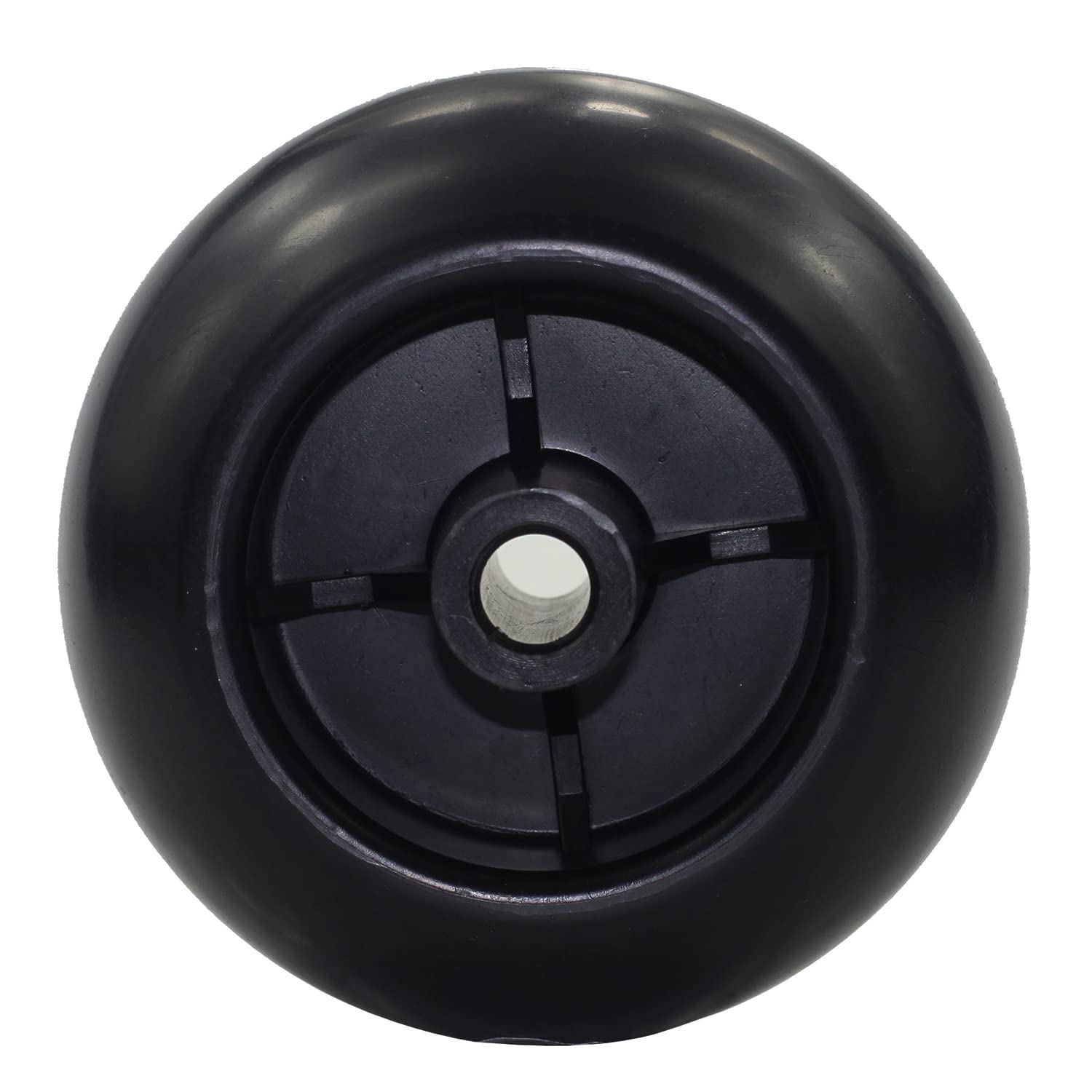 Antanker Lawn Mower Deck Wheels 753-04856A Fits for Cub Cadet RZT50 RZT54 LT1050 734-3058 Deck Rollers Gauge Wheel Replace for Craftsman Husq JD AM116299 M111489 4 Packs