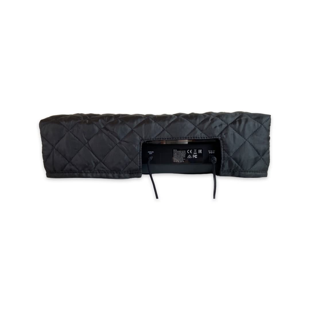 Beat Breakerz - Double Quilted Turntable Dust Cover Black, Fits Audio-Technica ATLP60X