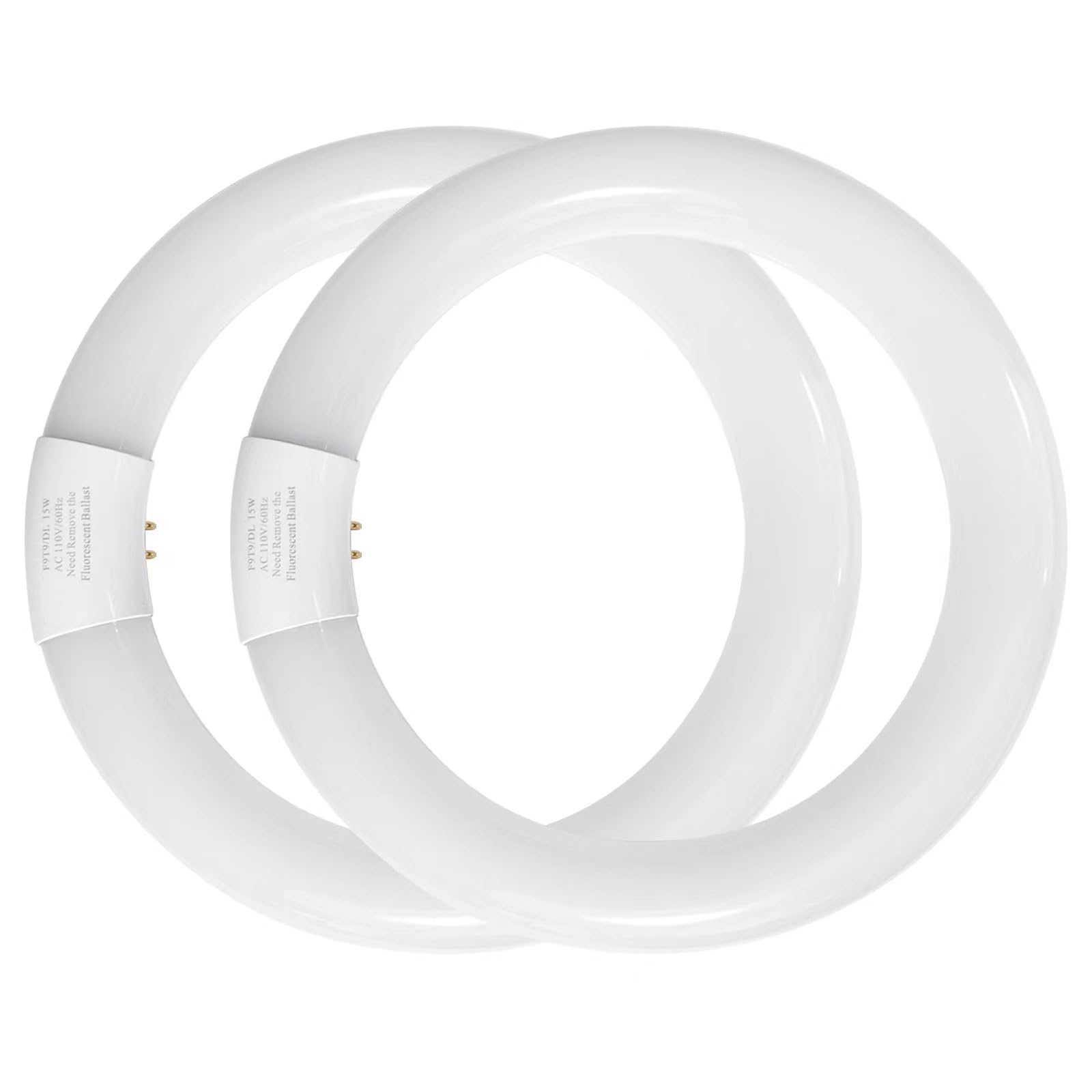 Celiwace FC9T9 30 Watt LED Replacement, 9 Inches T9 LED Circline Replacement Light Bulb for Circular Fluorescent Bulb FCL30, Daylight G10q Base, 2 Count