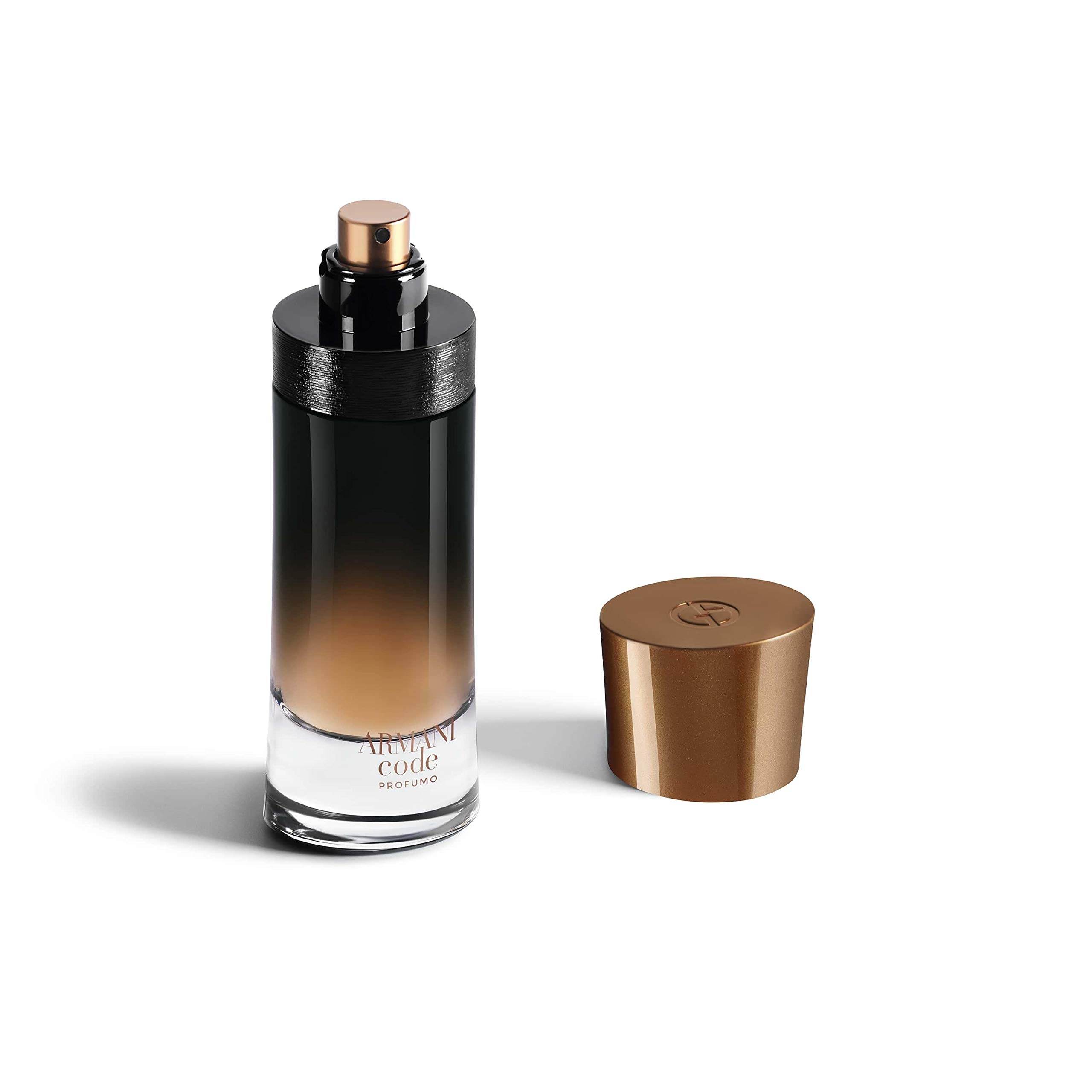 Armani Code Profumo by Giorgio Armani | Eau de Parfum Spray | Fragrance for Men | An Alluring, Sensual, Woody Scent with Notes of Cardamom and Amber | 110 mL / 3.7 fl oz