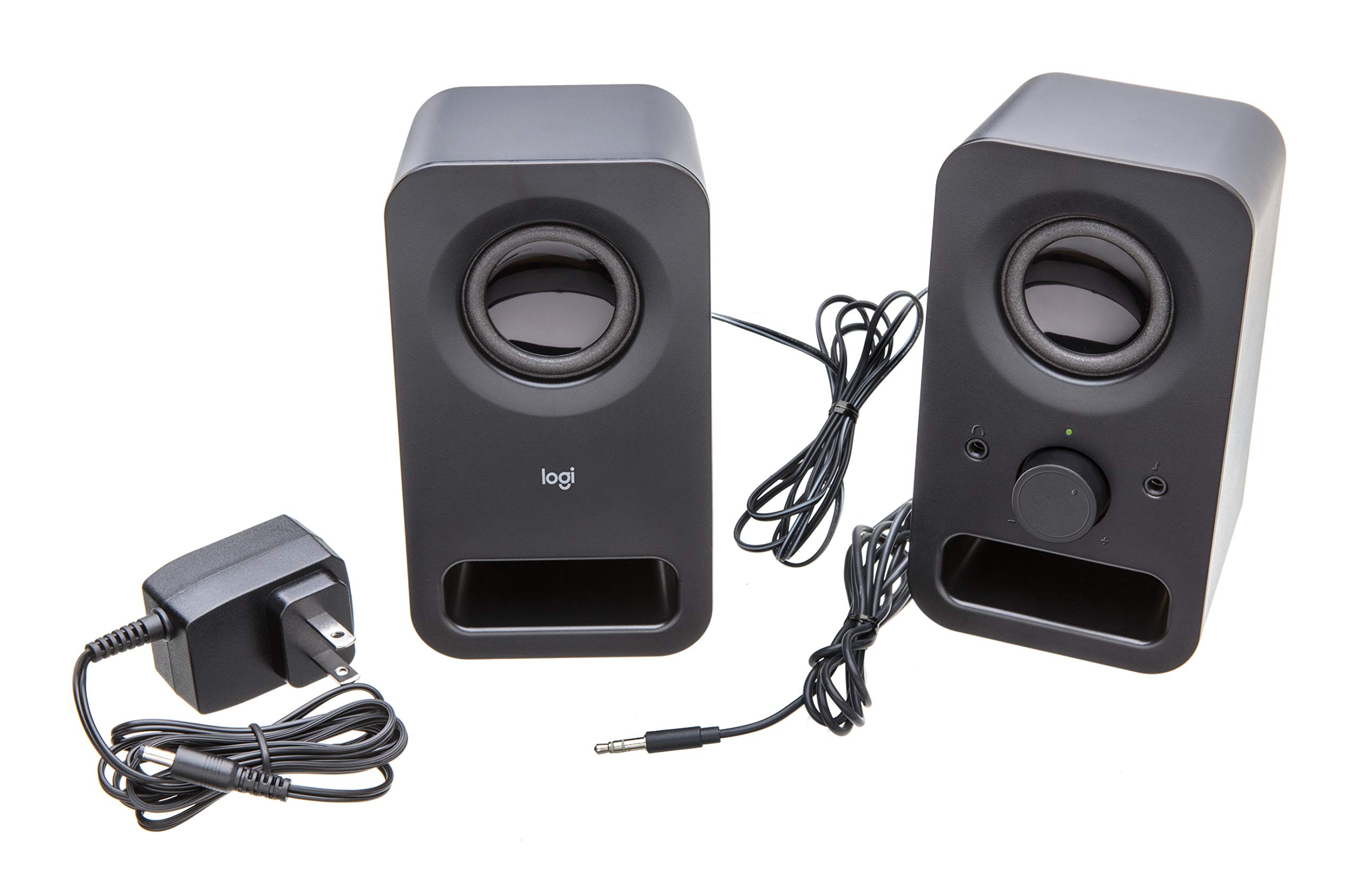 Logitech Multimedia Speakers Z150 with Stereo Sound for Multiple Devices, Black