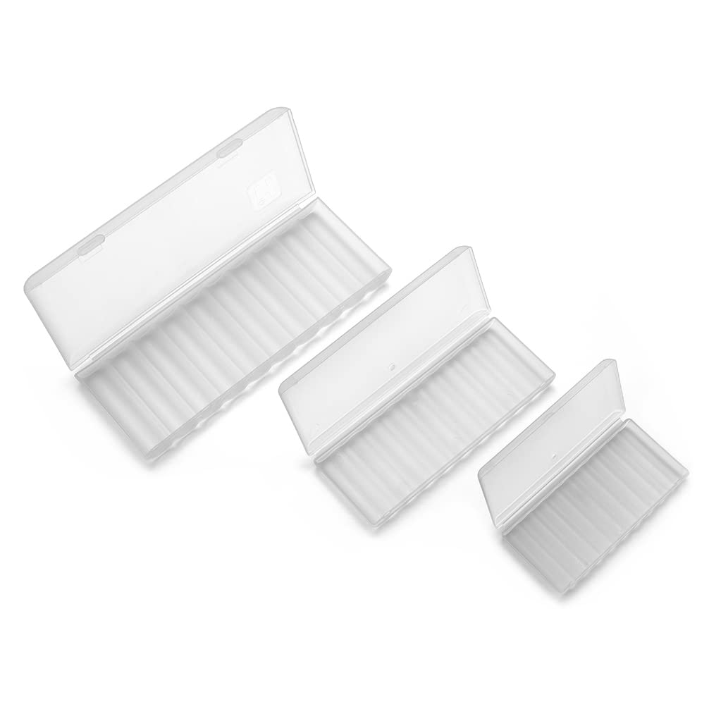 FULIN 2 Pack Battery Holder Organizer for 20 Counts AA Batteries and 2 Pack Storage Case for 20 Counts AAA Batteries