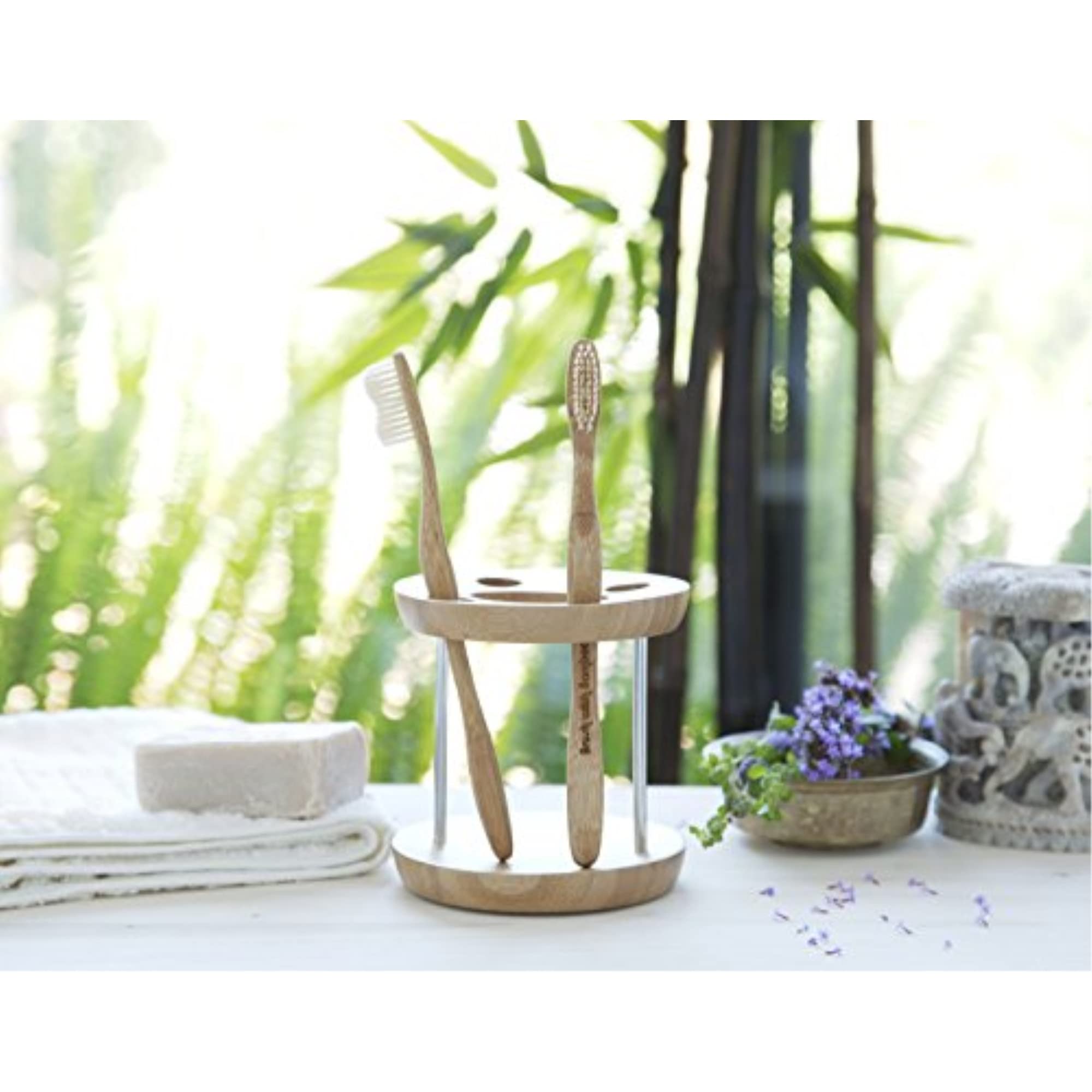 Plant-Based Bamboo Toothbrush - Adult Size (Pack of 12)