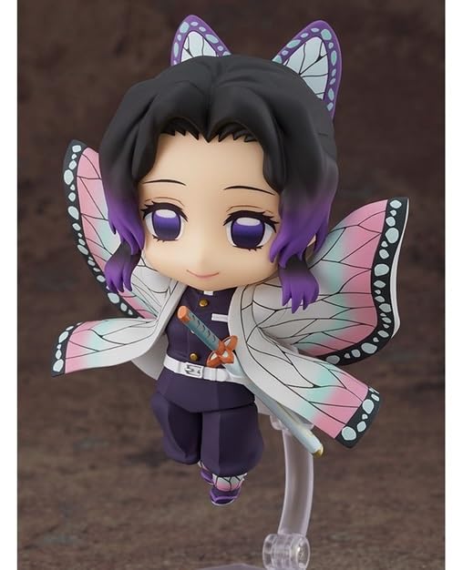 Good Smile Demon Slayer: Kimetsu no Yaiba Shinobu Kocho Nendoroid Action Figure, Multicolor