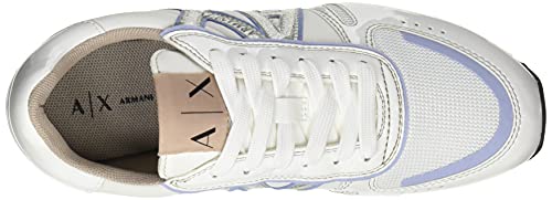 Armani Exchange Women's Low-Top Trainers Sneaker, Ws, Small
