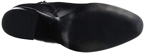 A|X Armani Exchange Women's Ankle Boot with Chunky Heel, Black, 41 Medium EU (10 US)