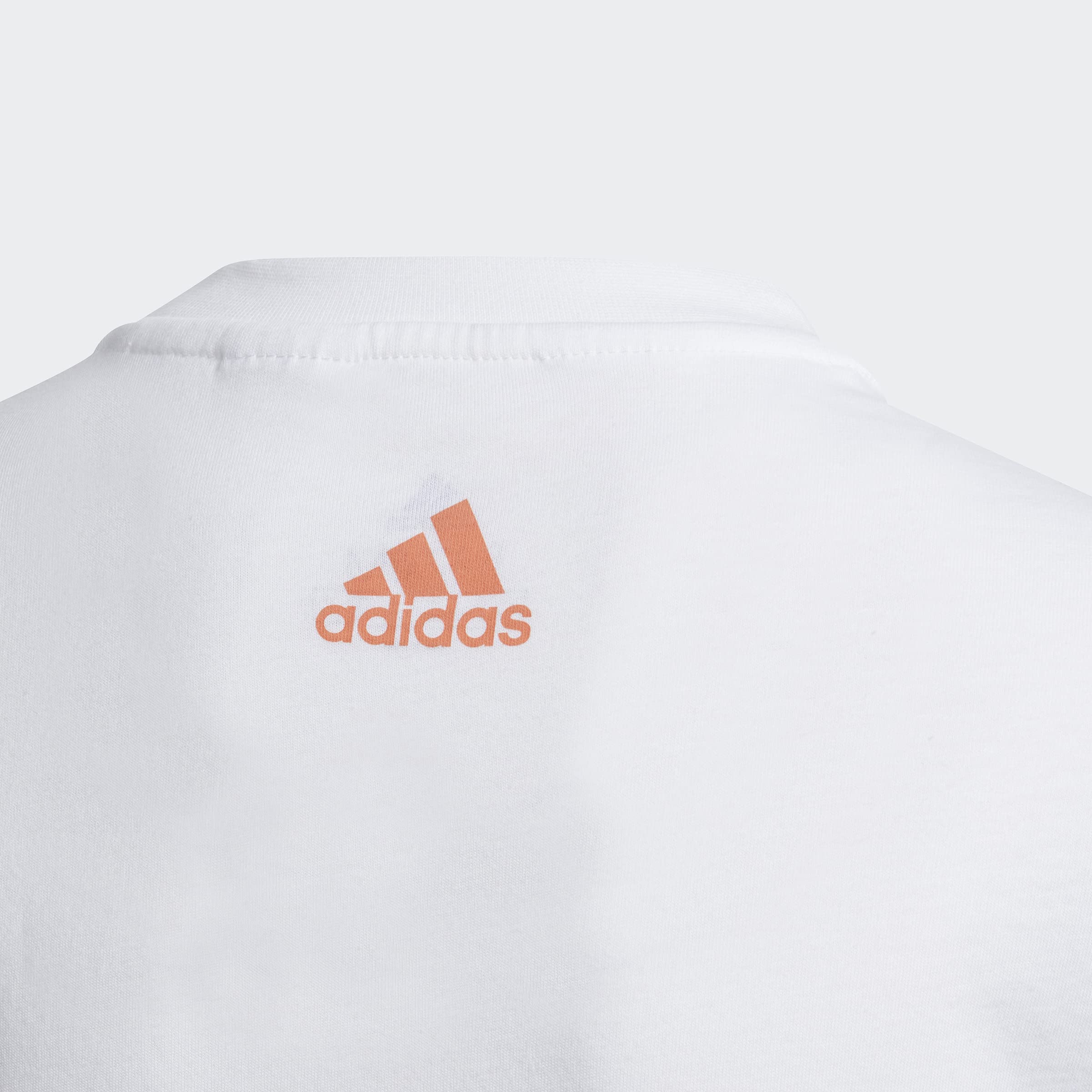 adidas Male Juventus Graphic T-Shirt, White/Black/Orange , XL