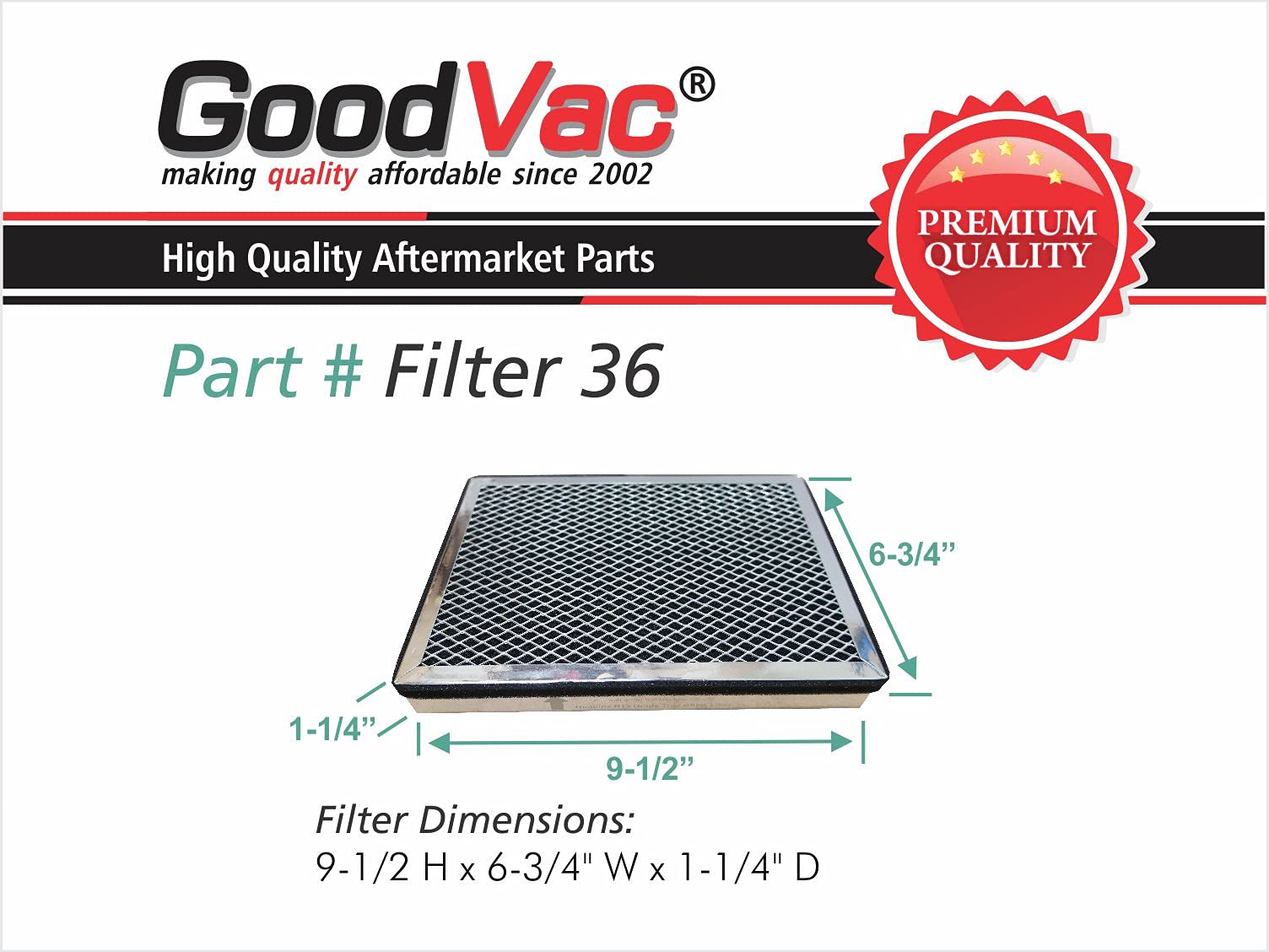GOODVAC HEPA Filter Compatible with Medify Air MA-25 (Replaces MA-25R) (4)