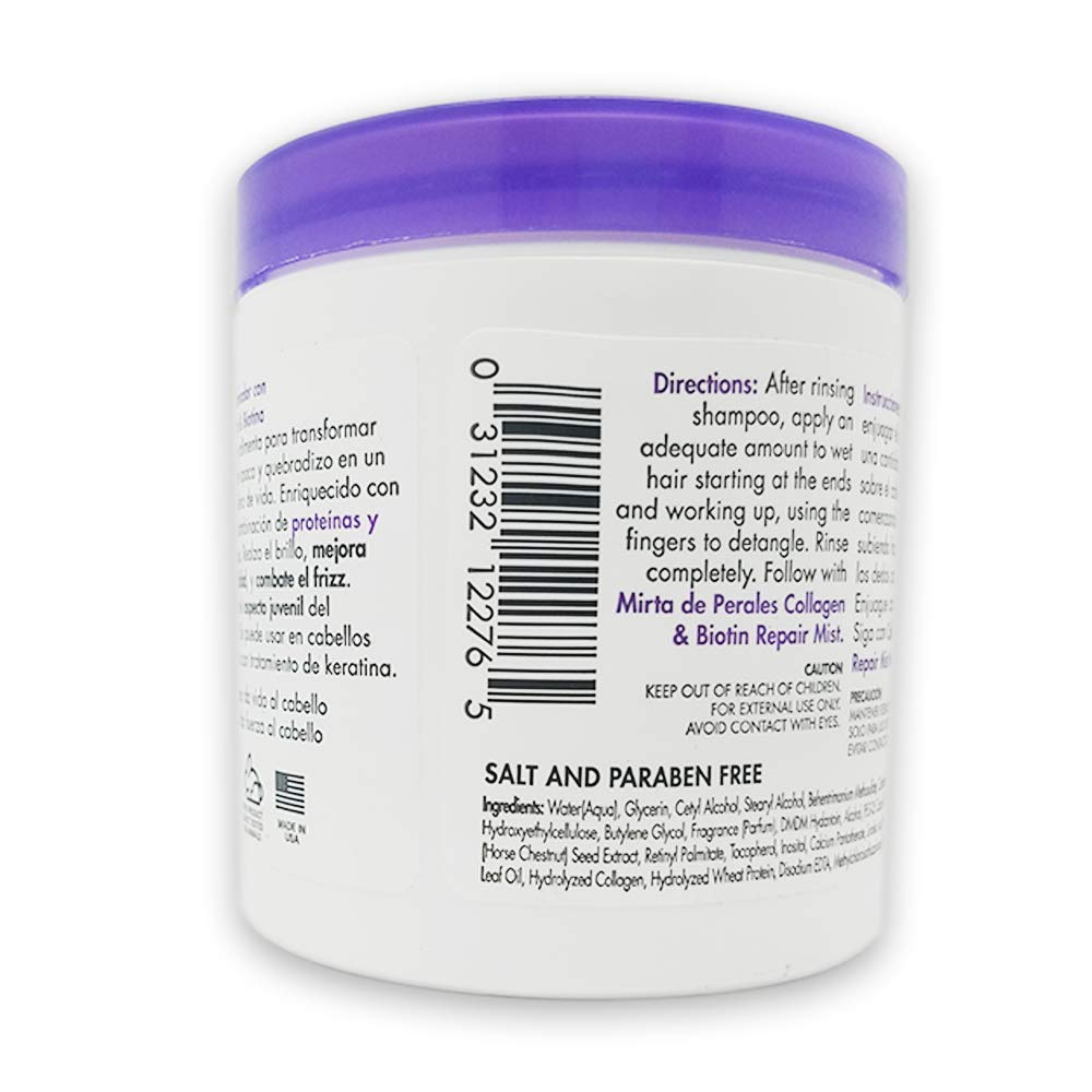 Mirta De Perales Hair Conditioner with Collagen & Biotin 6 oz