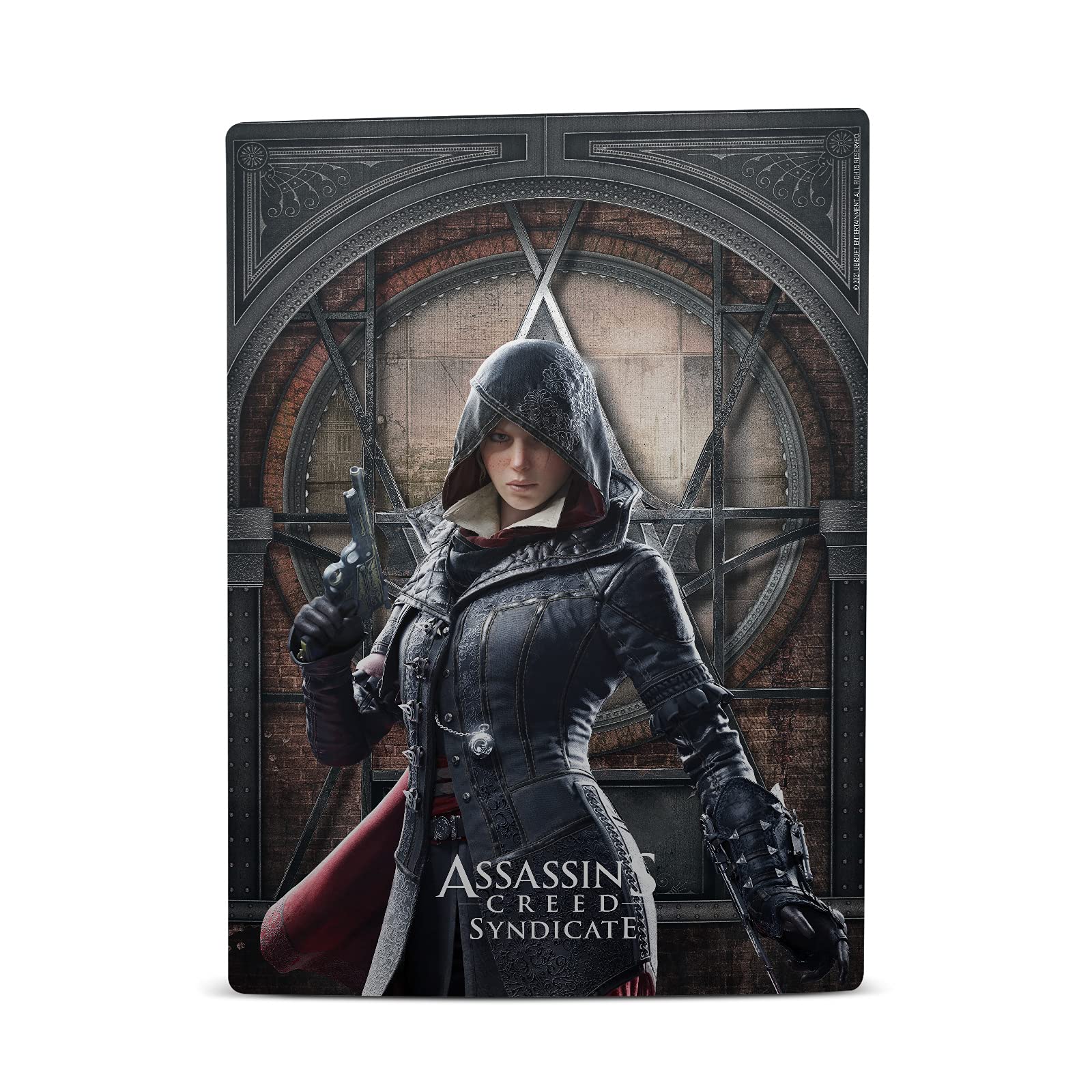 Head Case Designs Officially Licensed Assassin's Creed Evie Frye Syndicate Graphics Vinyl Faceplate Sticker Gaming Skin Decal Cover Compatible With Sony PlayStation 5 PS5 Digital Edition Console