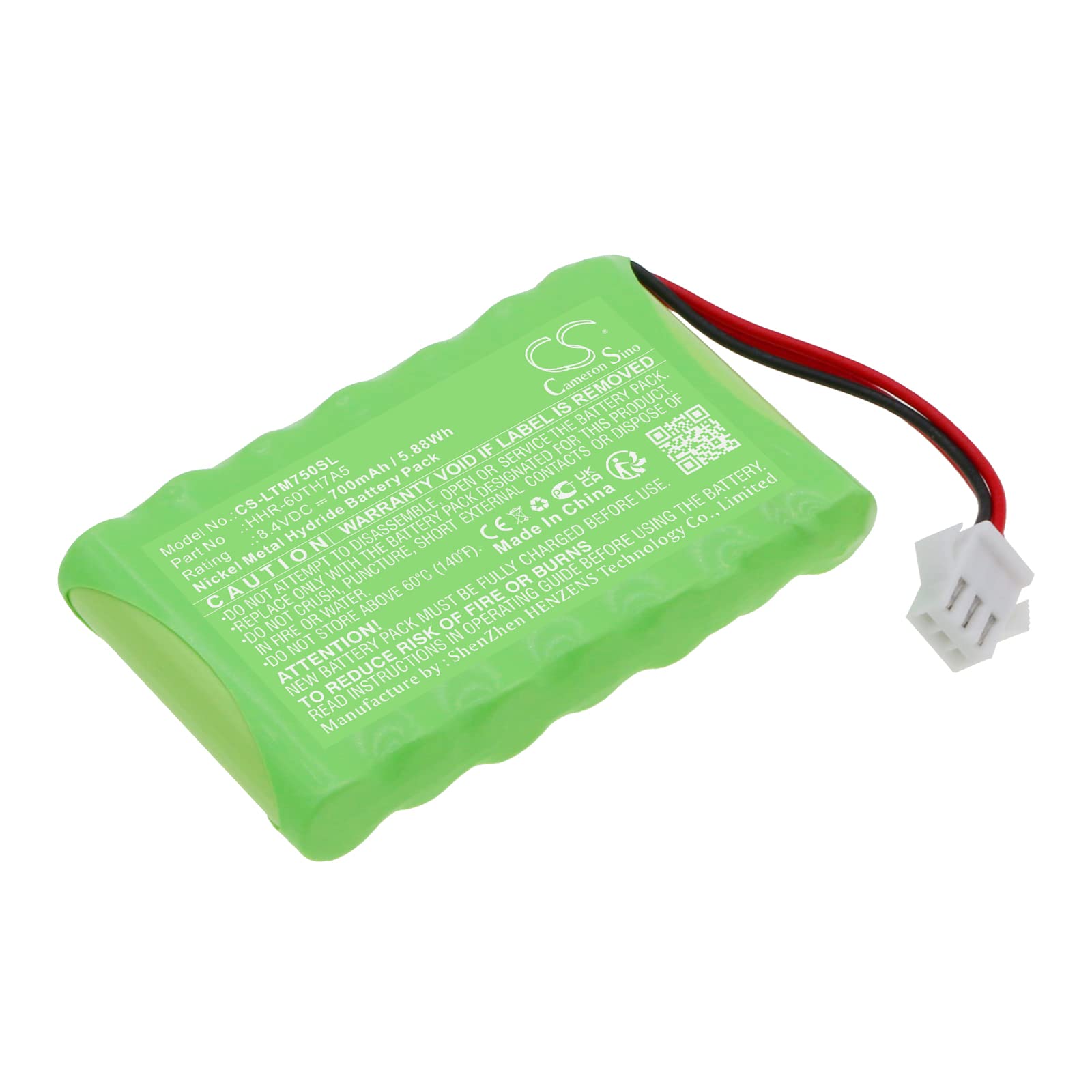 BCXY Battery Replacement for Lathem 7000e 7500e HHR-60TH7A5