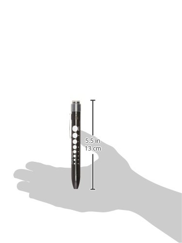 Prestige Medical 214-BLK Pupil Gauge Led Penlight, Black