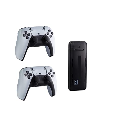 BAUBUY Gifts U9 TV Game Stick With Two 2.4G Wireless Controller 64GB 10000 PS PSP Retro Video Games Console Gaming Player GameBox Gift Games Consoles