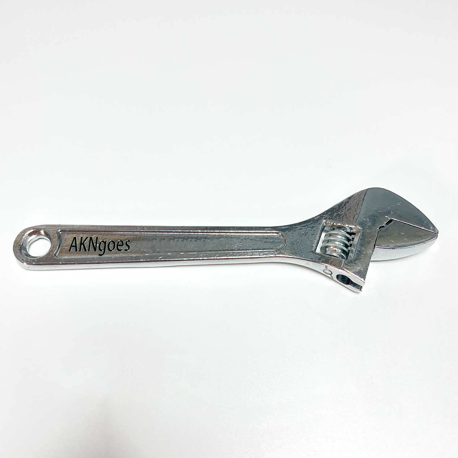 AKNgoes Hand tools, namely, wrenches,Adjustable Wrench.