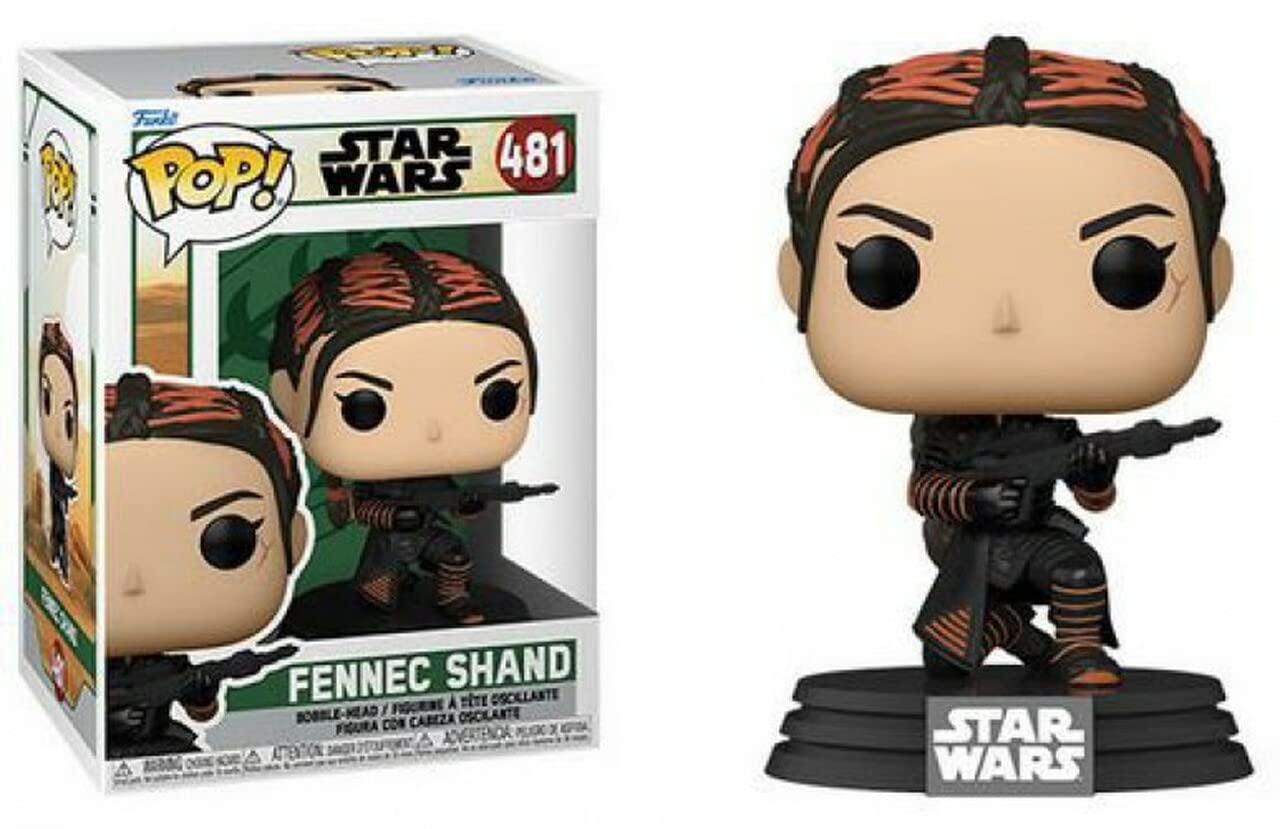 Funko Star Wars: Book of Boba Fett - Fennec Shand Pop! Vinyl Figure (Bundled with Compatible Pop Box Protector Case)