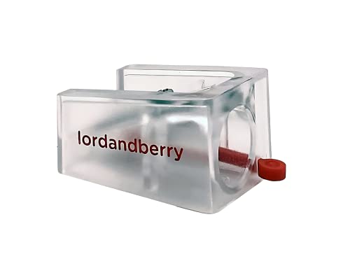 Lord & Berry JUMBO Makeup Cosmetic Pencil Sharpener for Eyeliner, Lipsticks, Travel-Friendly, Compact, Easy To Clean, Pack of 1