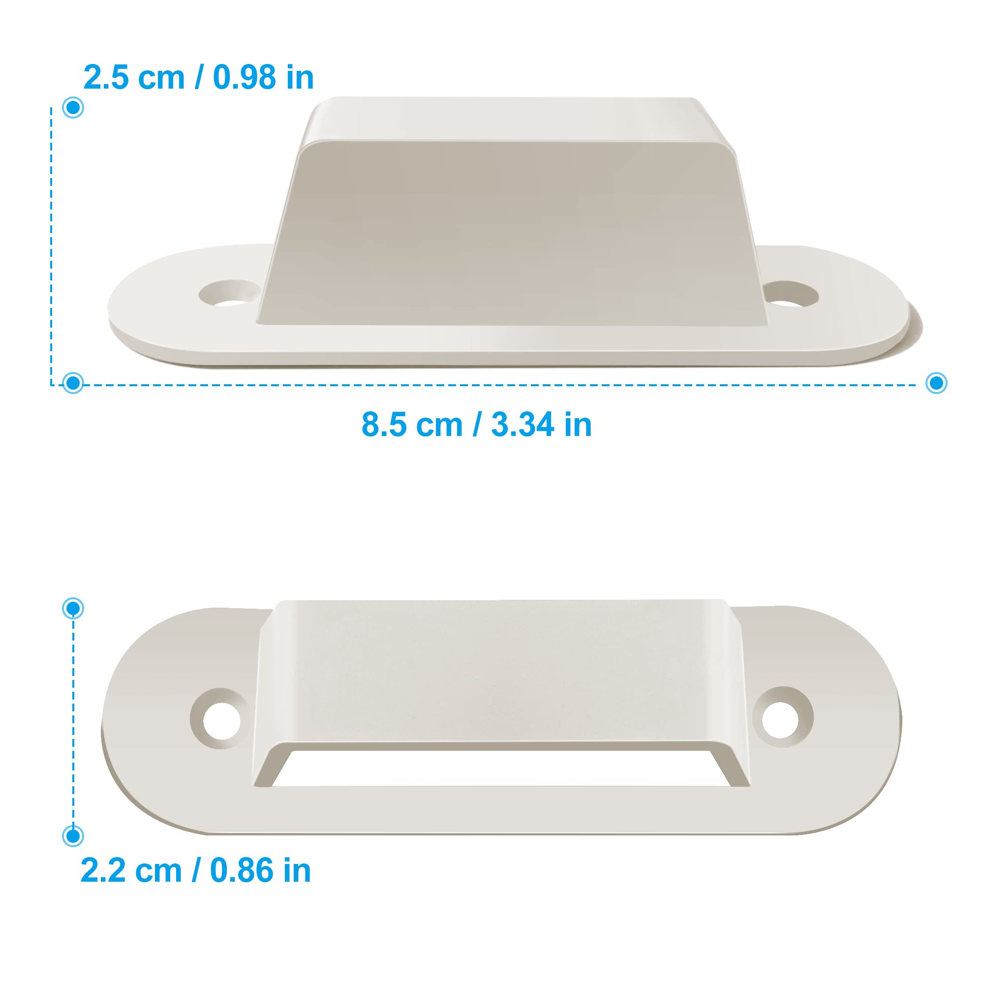 ChengFu Wall Switch Guards Plate Covers Child Safety Security Home Decor (4 Pack), White - Keeps Light On or Off Protects Your Lights or Circuits from Accidentally Being Turned On or Off