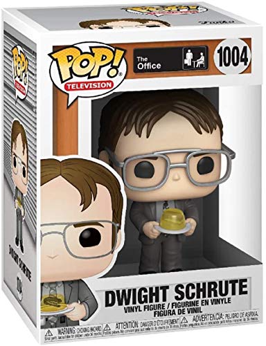 Funko The Office - Dwight Schrute with Gelatin Stapler Pop! Vinyl Figure (Bundled with Compatible Pop Box Protector Case)