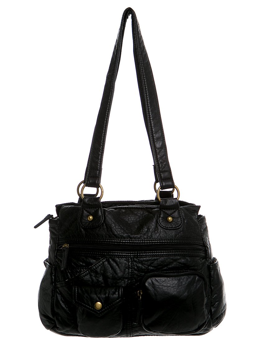 Ampere Creations Soft Vegan Leather Functional Handbag The Brittan Tote