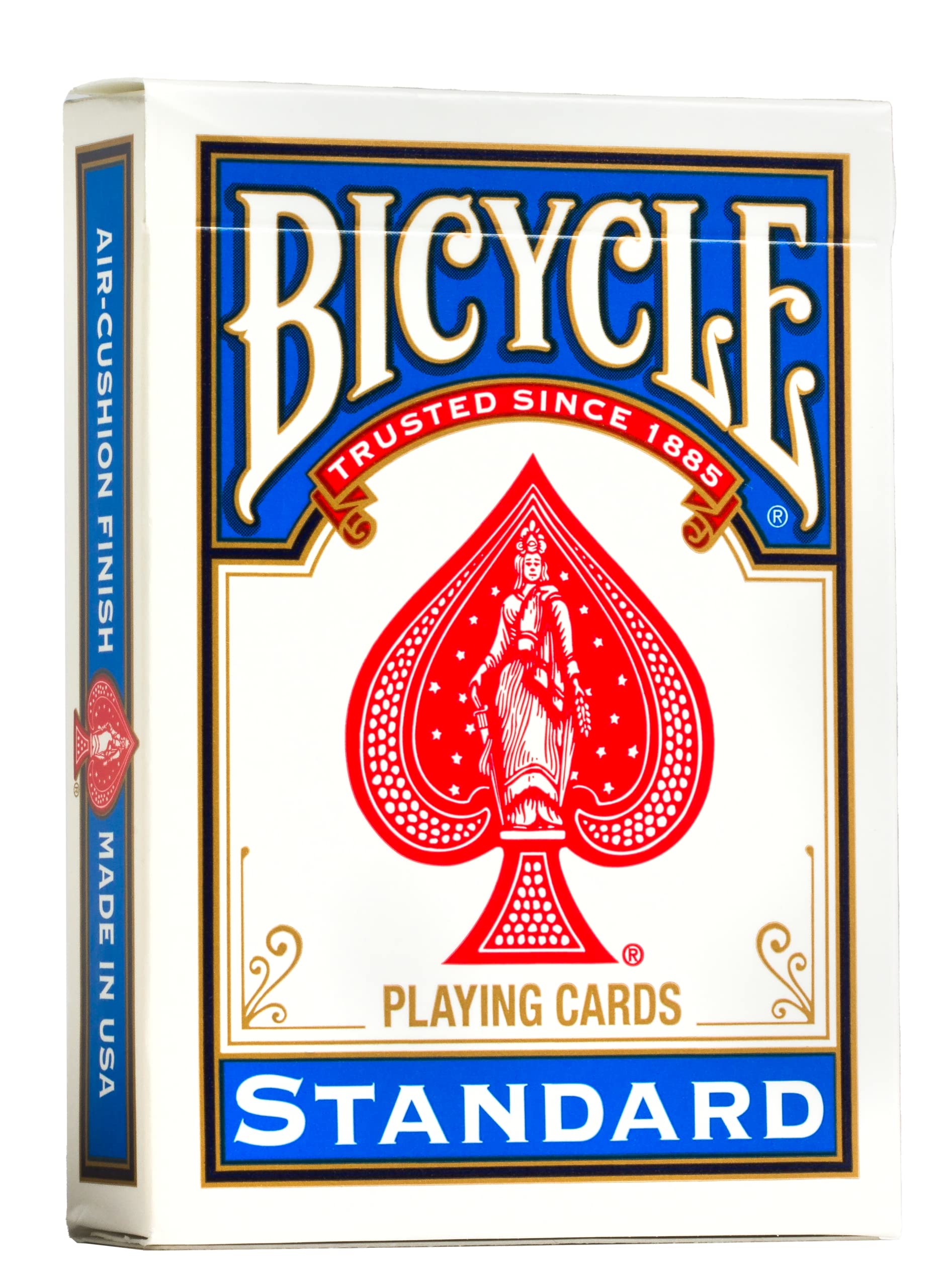Bicycle Standard Playing Cards, Poker Size, 12 Pack & Dice, 10 Count (Six Sided, 16 mm)