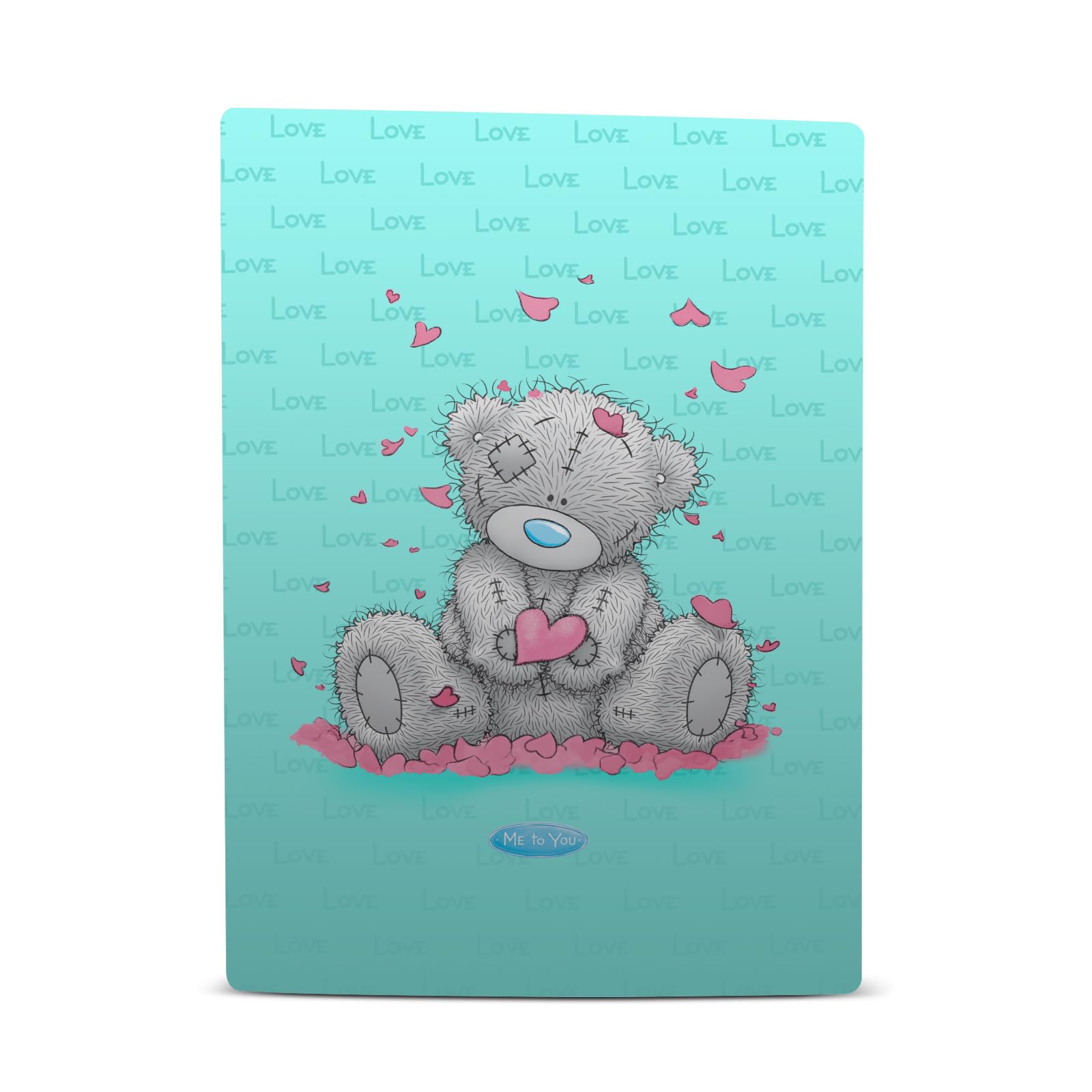 Head Case Designs Officially Licensed Me To You Love Classic Tatty Teddy Vinyl Faceplate Gaming Skin Decal Compatible With Sony PlayStation 5 PS5 Digital Edition Console and DualSense Controller