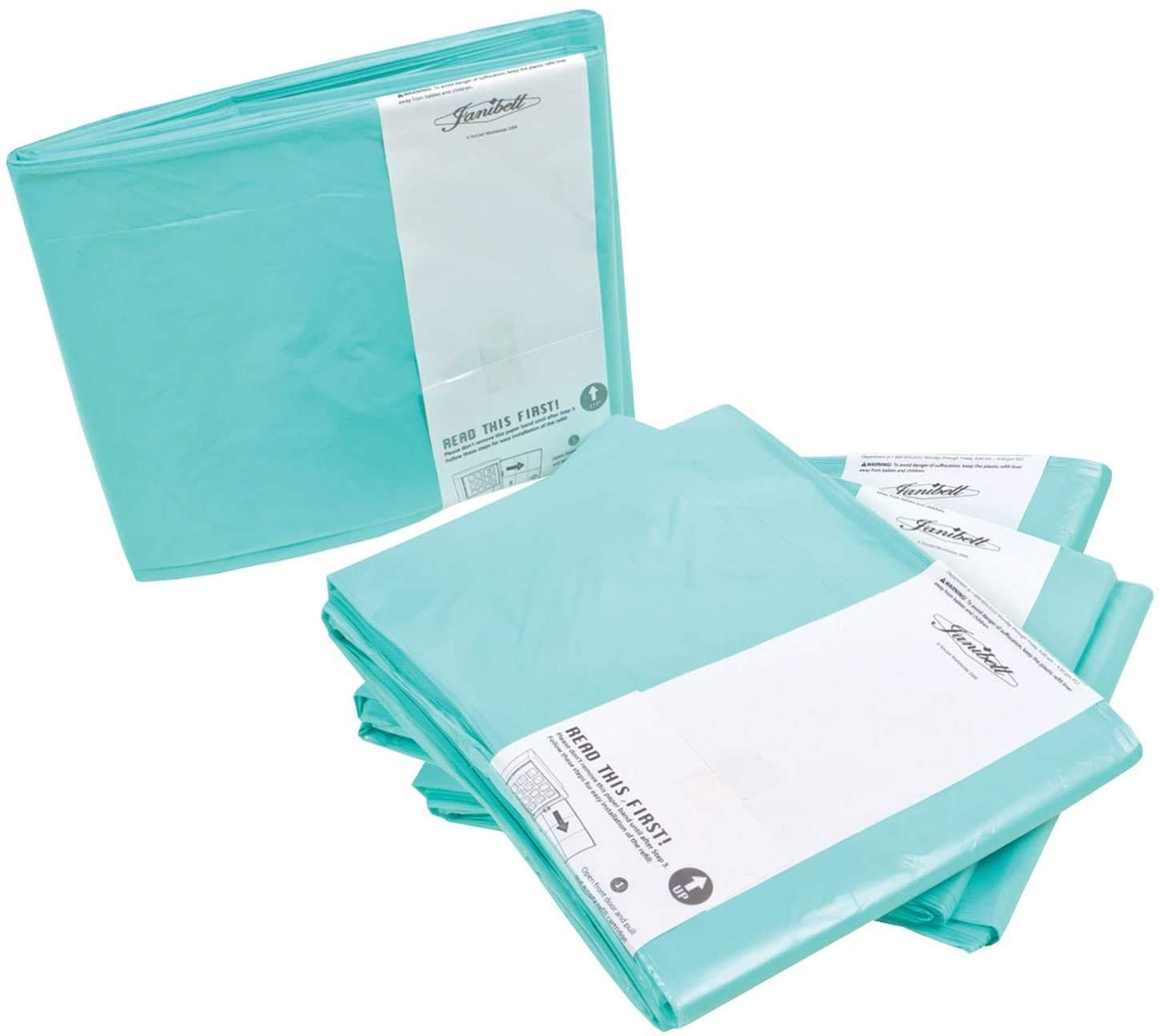 Akord 4-Pack Liner Refills For 280 Slim Model (2 Packages of 2)