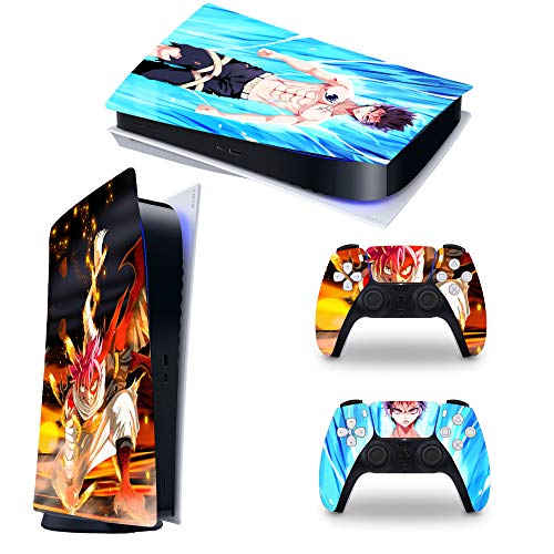 Anime Magic Skill - PS5 Digital Edition Skin Console - PS5 Digital Edition Controller Skin Cover Vinyl Decal Protective