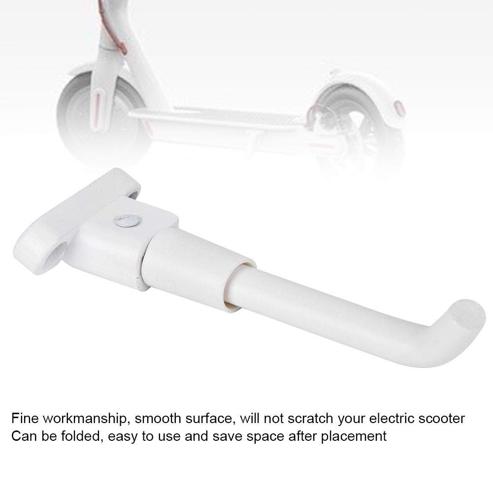 Alomejor Scooter Kickstand Balancing Scooter Alloy Kickstand Folding Holder Mini Parking Stand for Electric Bicycle