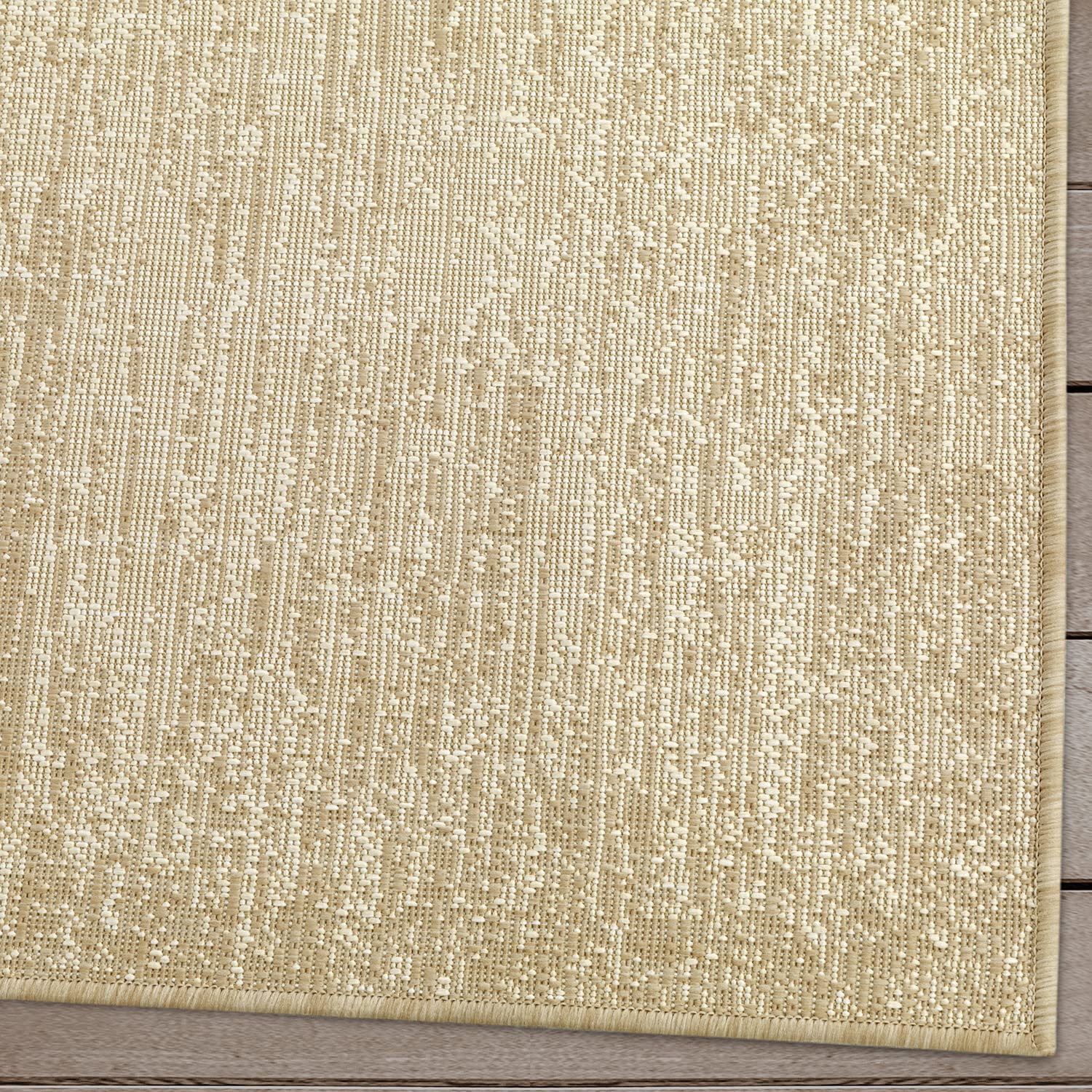 Antep Rugs Patio 5x7 Outdoor/Indoor Modern Abstract Area Rug (Blue, 5'3" x 7'6")