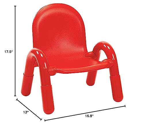Childrenās Factory AB7907PR Primary Baseline 7"h (Item # BSLN07RE),Candy Red Apple