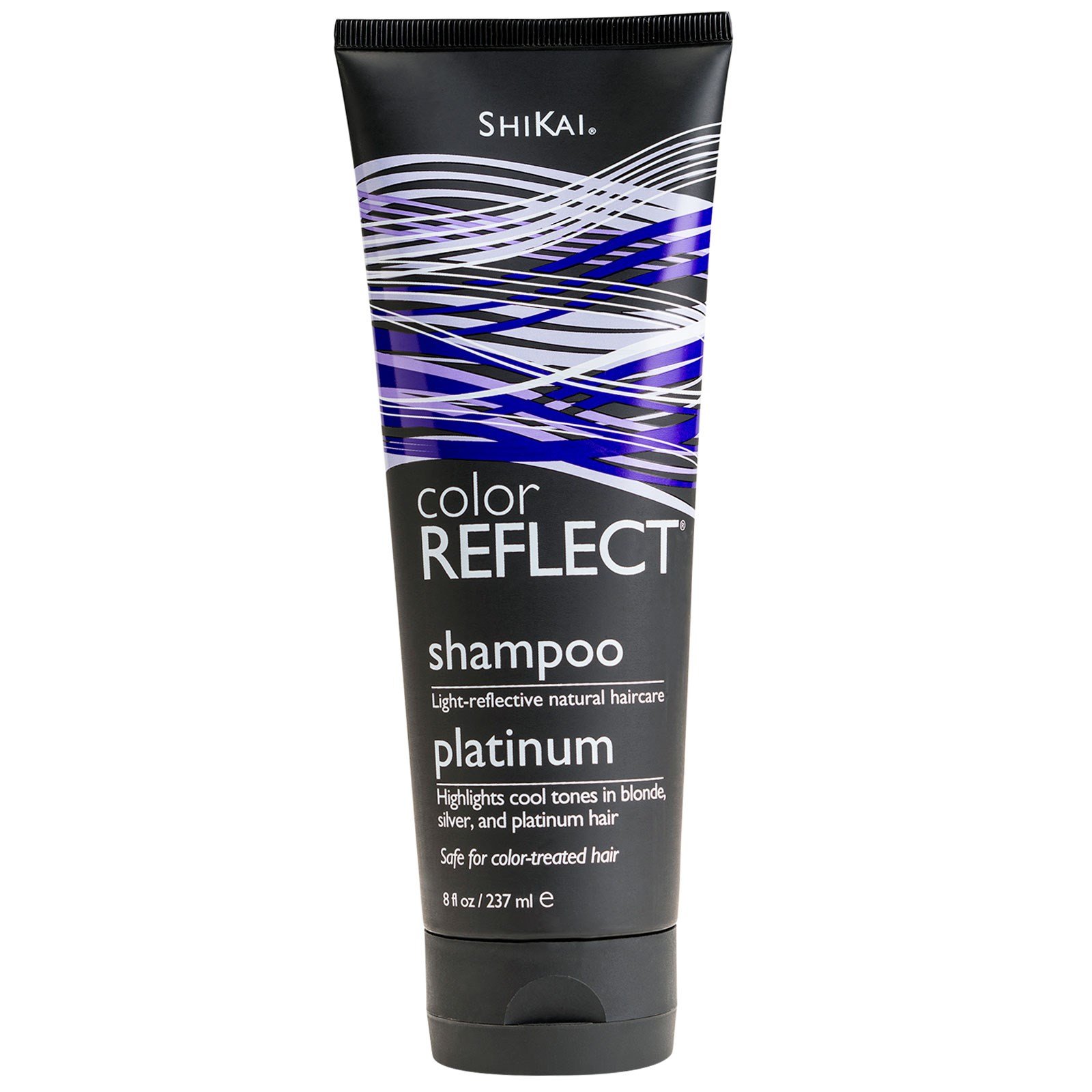 Shikai Color Reflect Platinum Shampoo and Shikai Color Reflect Daily Moisture Conditioner Bundle With Blue Malva, Avocado Oil, Panthenol (Provitamin B5) and Shea Butter, 8 fl. oz. each