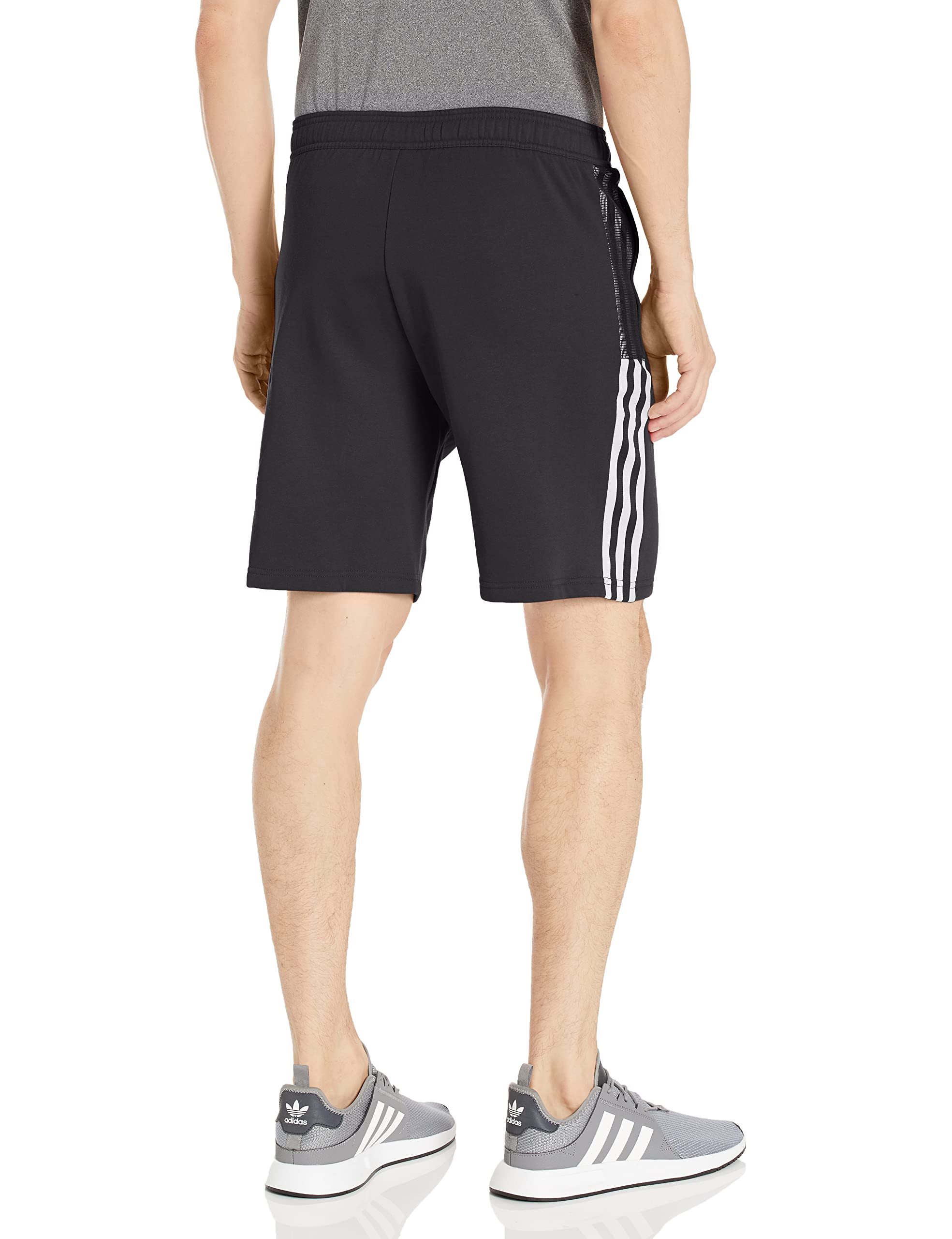 adidas Men's Size Tiro 21 Sweat Shorts, Black, Small/Tall