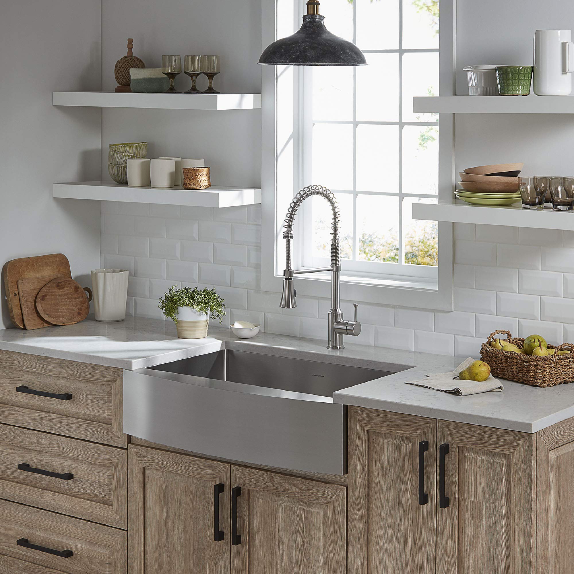 American Standard 4332350.075 Pekoe SEMI-Professional Kitchen, Large, Stainless Steel