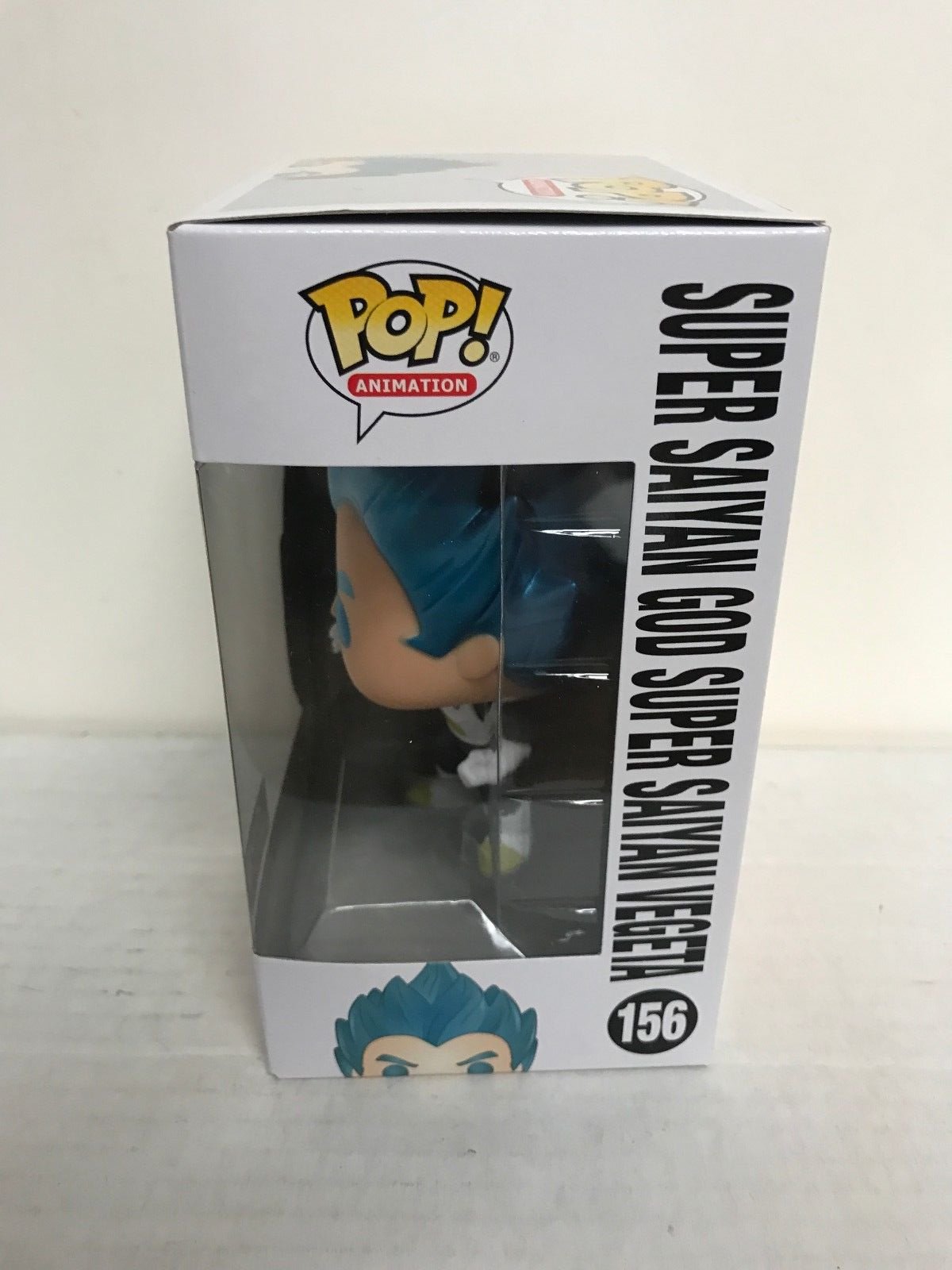 Funko Pop Dragonball Z Super Saiyan God Metallic Blue Vegeta Exclusive VInyl FIgure