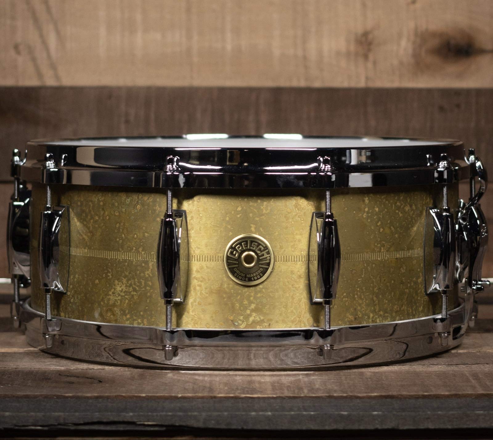 Gretsch Drums Keith Carlock Signature Snare Drum - 5.5 x 14 inch - Vintage Patina