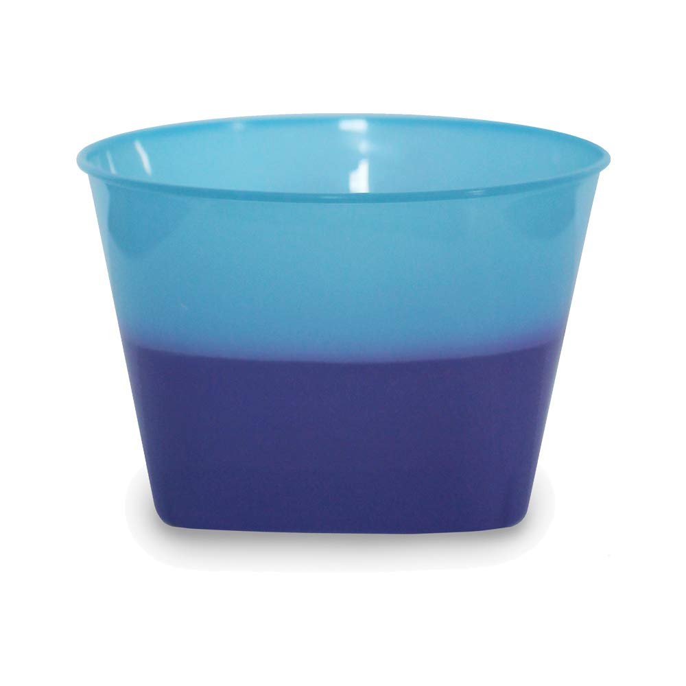 AAkron Color Changing Reusable Ice Cream Kit - 4 bowls, 4 spoons, 12 straws, 1 scoop - react to ice cold temperatures and changes from one vivid color to another β MADE IN USA
