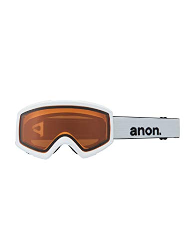 Anon Men's Helix 2.0 PERCEIVE Goggle - Asian Fit, White / Perceive Sunny Onyx