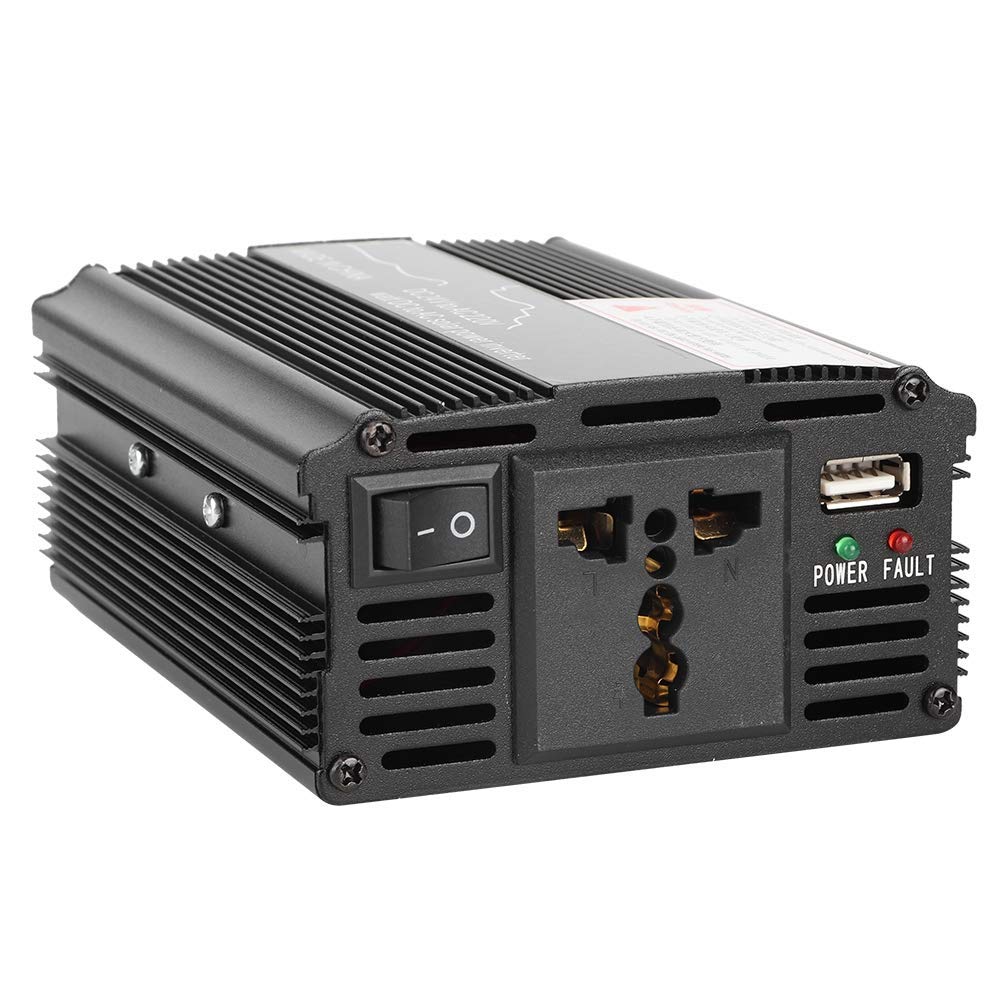 Aramox Inverter, 3000W 24V to 220V Car Inverter Modified Sine Converter Black