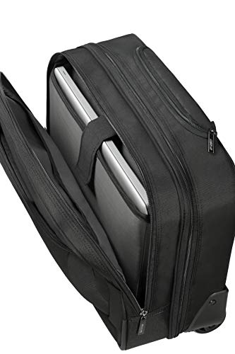 American Tourister Roller Case, Black (Black/Orange), 44 Centimeters