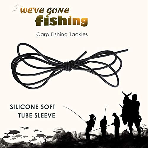Awakingdemi 1m DIY Silicone Soft Rigs Tube Sleeve for Carp Fishing Tackles Accessories Tool