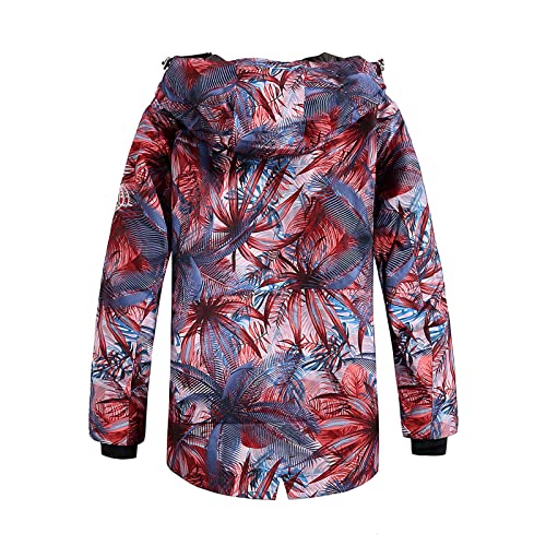 ADVANTURER Men‘s Waterproof Ski Jacket Warm Winter Snow Coat Mountain Outdoor Windbreaker Hooded Snow coat Raincoat
