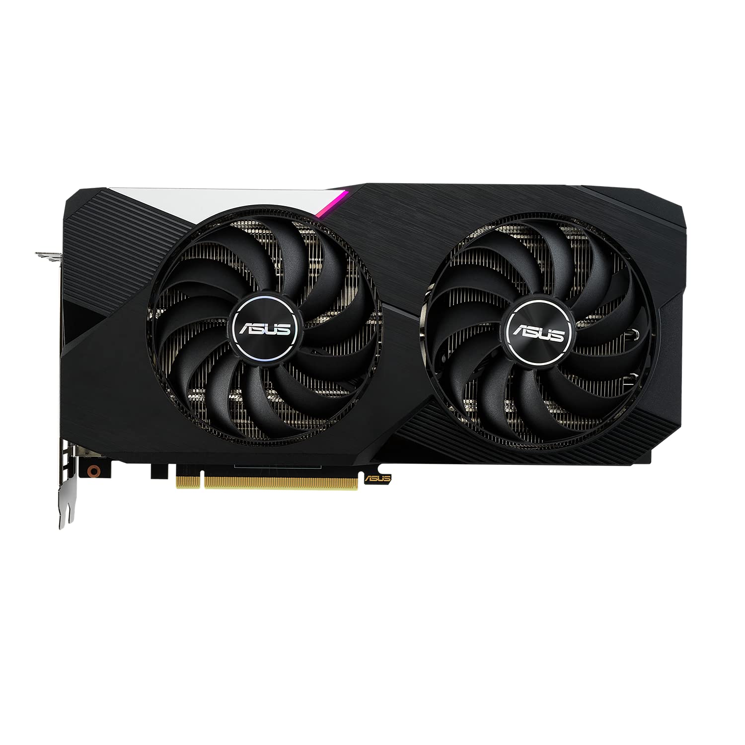 ASUS Dual NVIDIA GeForce RTX 3060 Ti V2 OC Edition Gaming Graphics Card (PCIe 4.0, 8GB GDDR6 Memory, LHR, HDMI 2.1, DisplayPort 1.4a, Axial-tech Fan Design, Dual BIOS, Protective Backplate)