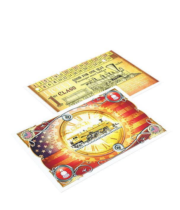 Gamegenic Ticket to Ride Official Art Sleeves | All-in-One Pack of 152 Card Sleeves | Card Game Holder | Designed for Use with The Ticket to Ride Board Game | Made by Gamegenic