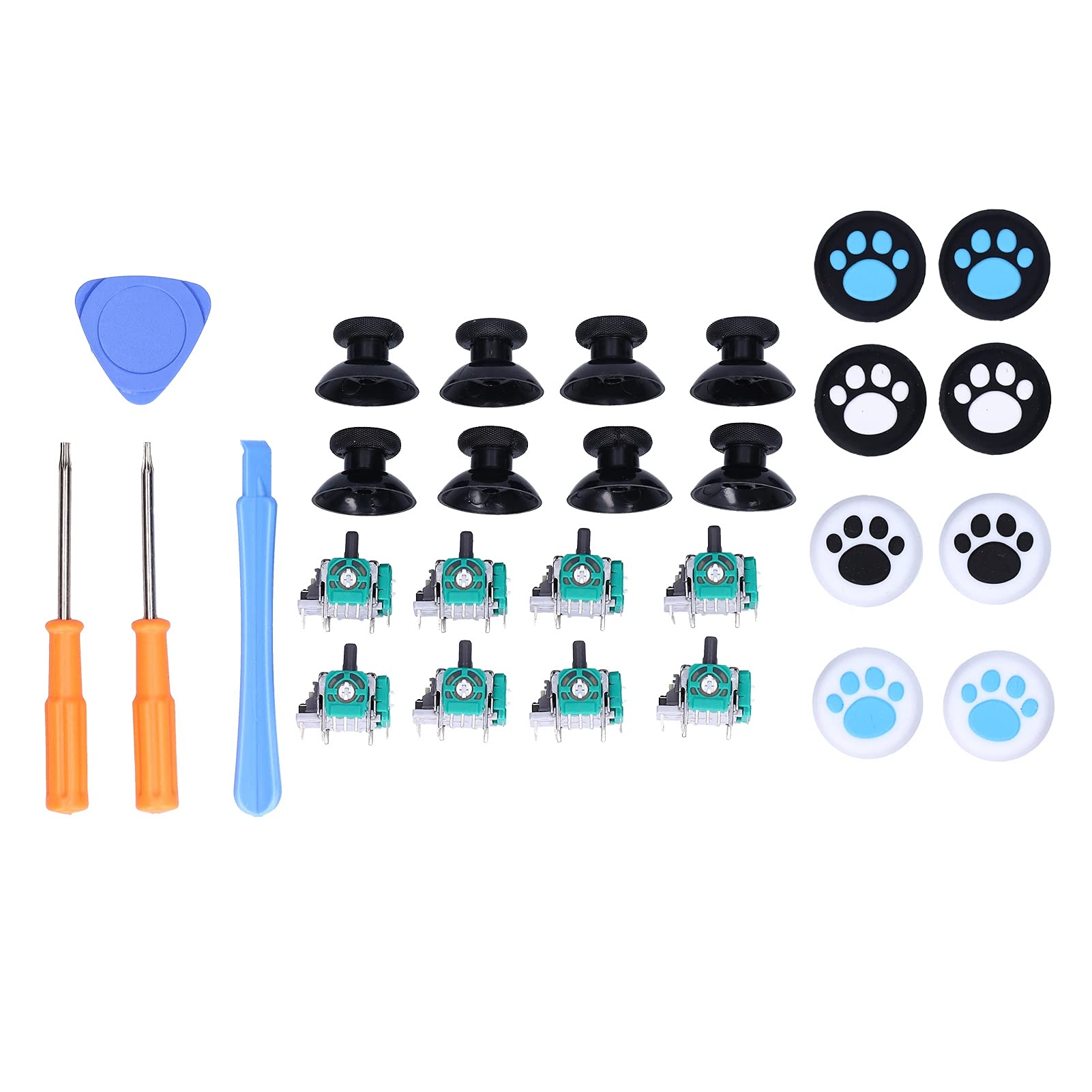 Analog Joystick, Durable Replacement Parts Comfortable for(QM21070991 (cat paw))