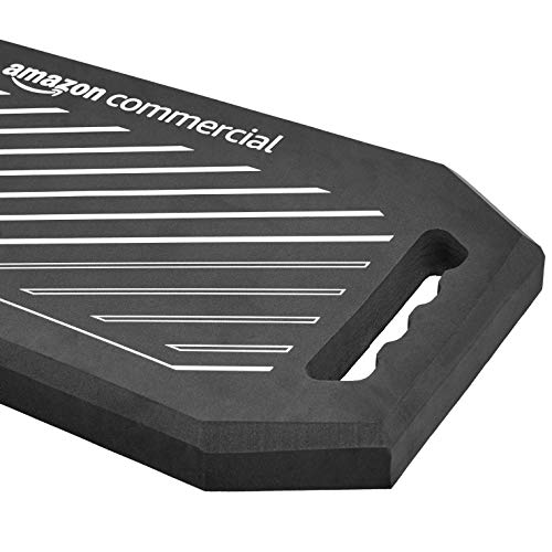 AmazonCommercial Foam Kneeling Pad, 11.5 in, Black, 3 pcs
