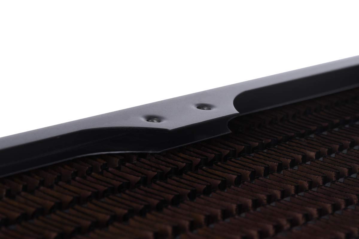 Alphacool NexXxos ST30 Full Copper 240mm Radiator V.2, 120mm x 2, Dual Fan, Black