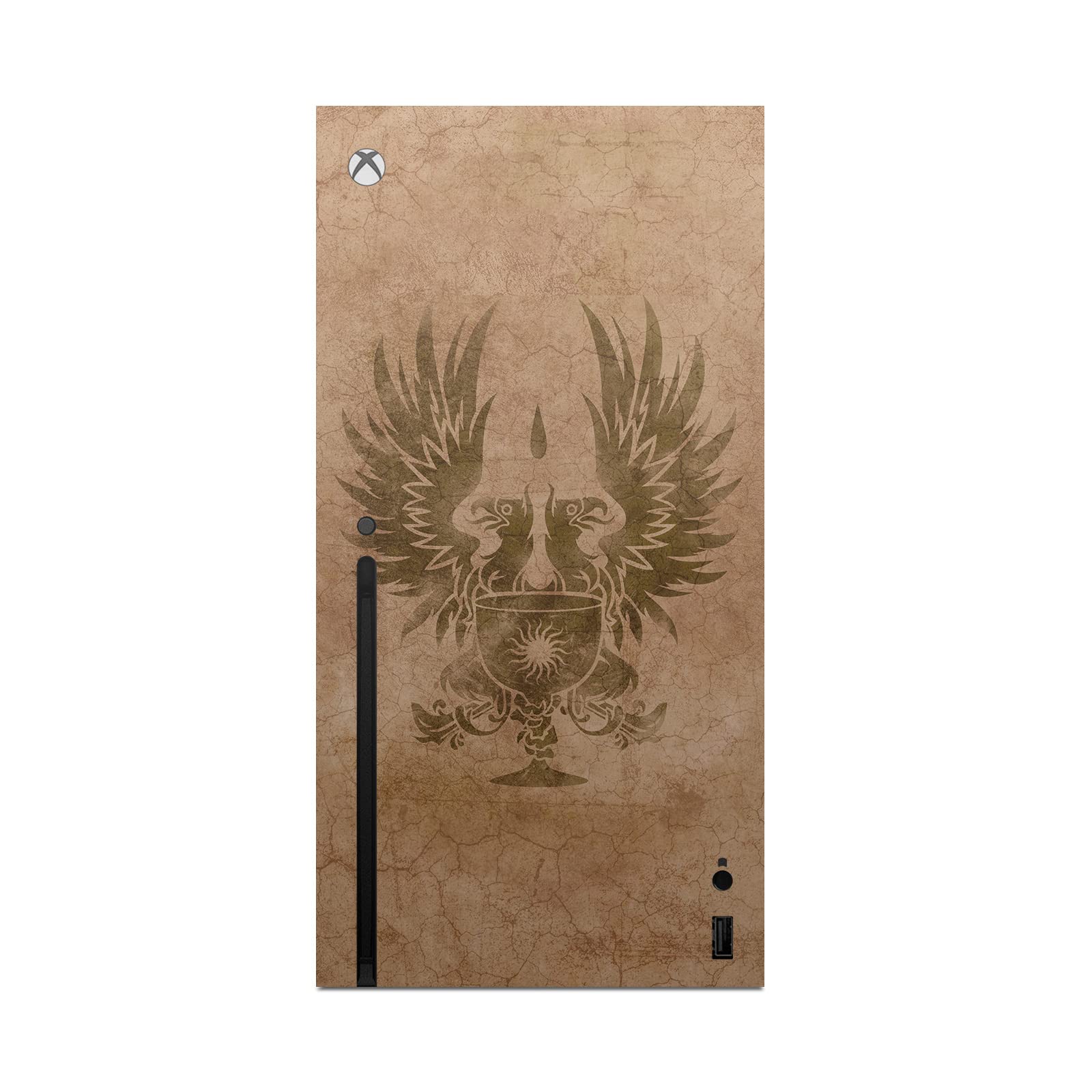 Head Case Designs Officially Licensed EA Bioware Dragon Age Grey Wardens Distressed Heraldry Vinyl Sticker Gaming Skin Decal Cover Compatible With Xbox Series X Console and Controller Bundle