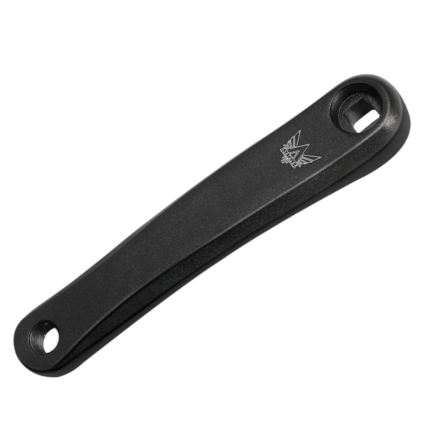 Bike Crank Arm Bicycle Crank Left Arm Replacement Accessory Available in Diamond Hole and Square Hole 170mm Aluminum Alloy Left Single Chain Crank Arm for MTB Road Mountain Bike