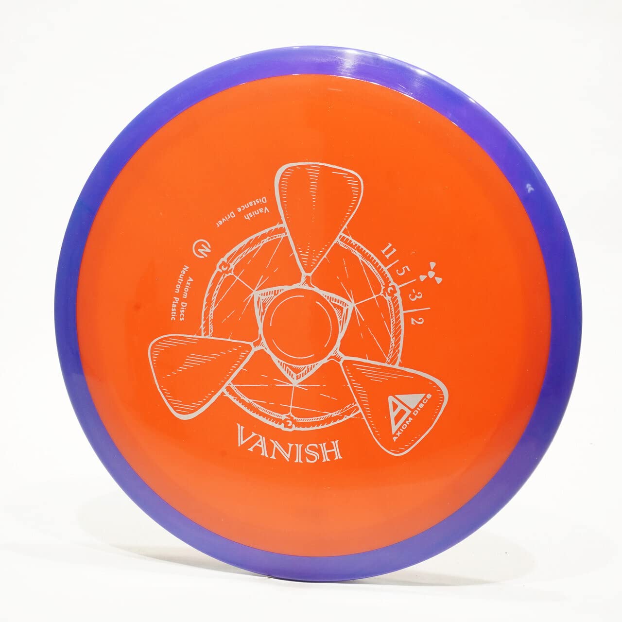 Axiom Neutron Vanish Disc Golf Distance Driver, Pick Your Disc 162g Yellow with Light Green Rim